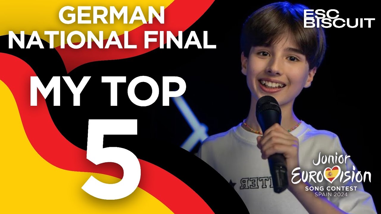 Junior Eurovision: German National Final🇩🇪 MY TOP 5 - YouTube