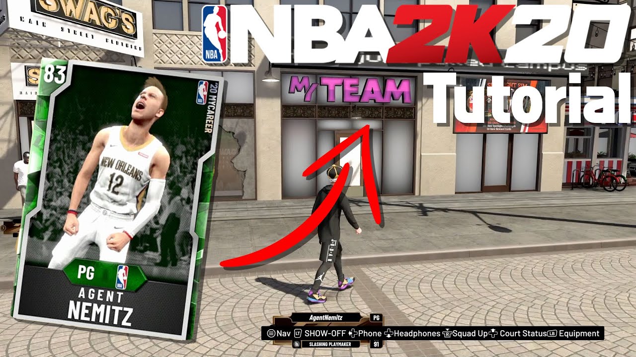 How to Get Your MyCareer Character in MyTeam :: NBA 2K20 Tutorial - YouTube