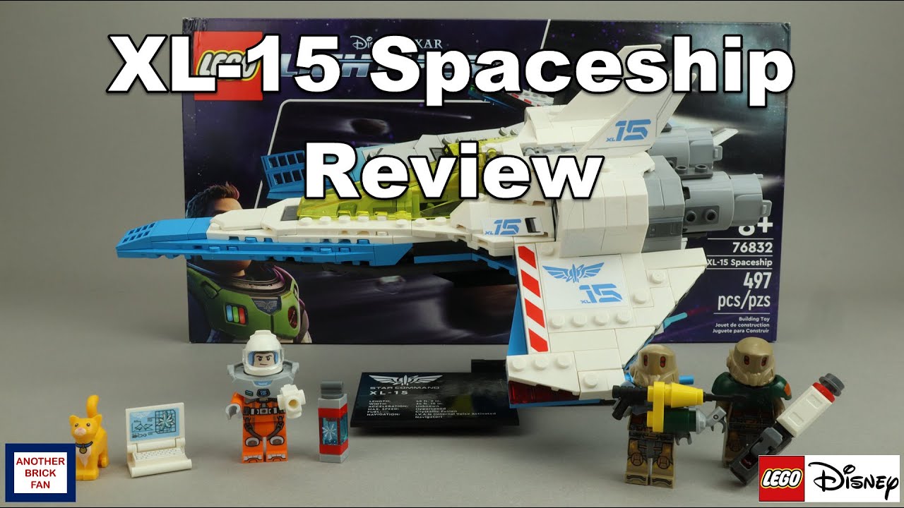 LEGO XL-15 Spaceship review set 76832 - YouTube
