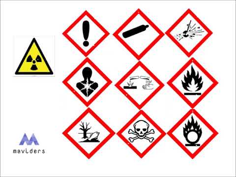 Tehlikeli maddelerin sembolleri