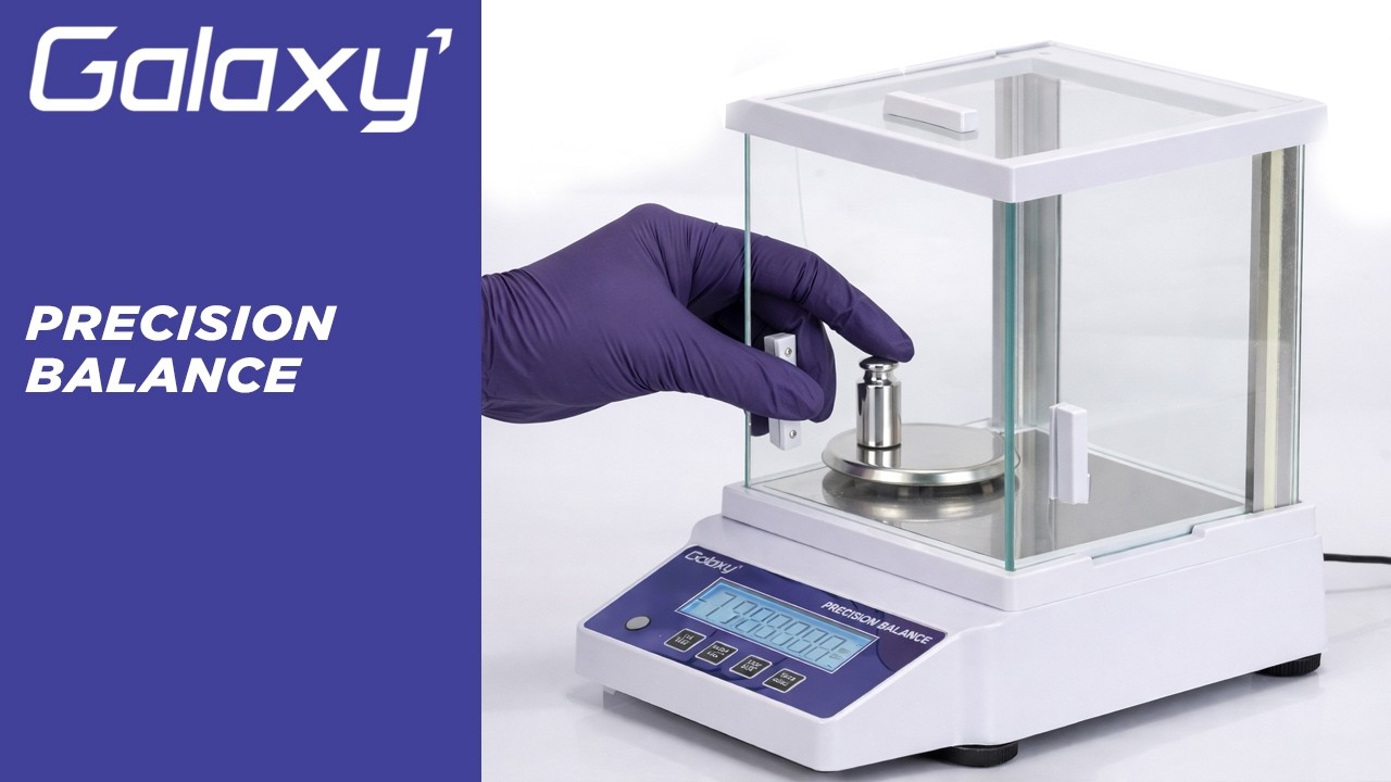 Galaxy PG-Series Precision Balances PG-301/501 - YouTube