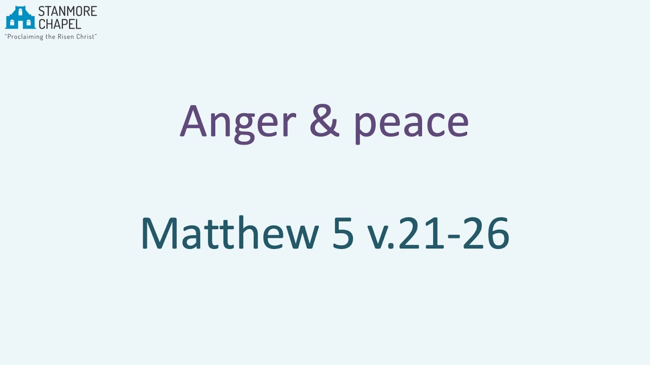 Anger & peace - YouTube