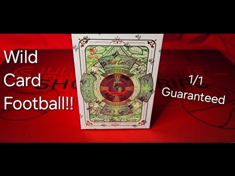 🚨2023 Wild Card Football 5 Card Draw Stacked Deck Jumbo Hobby Box!!🚨 Guaranteed 1/1!!🔥 ...