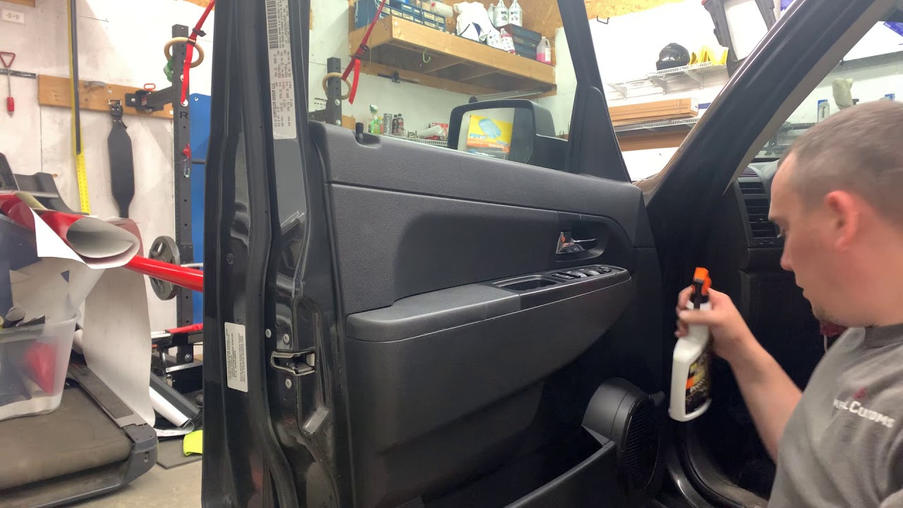 How to remove: 2010 liberty front door panel - YouTube