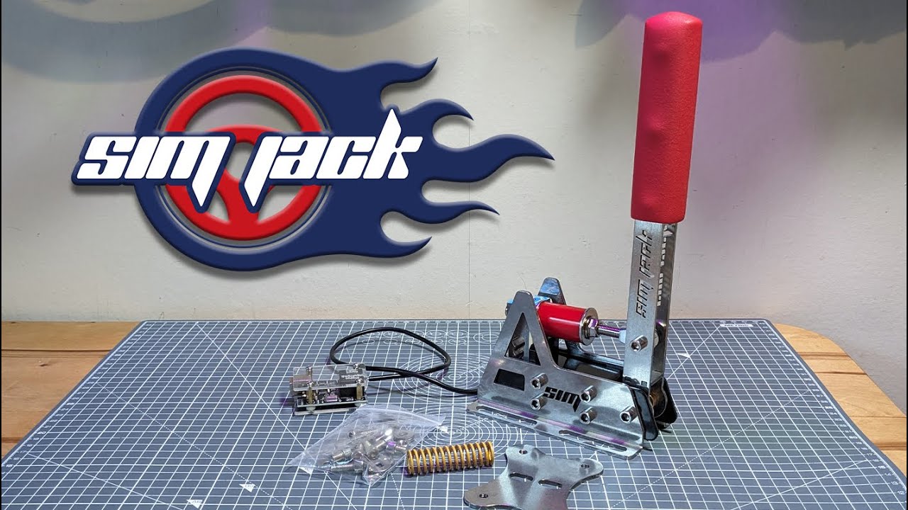 SIMJACK Handbrake HE003 [UNBOXING] Looks solid, plus a handy mounting ...