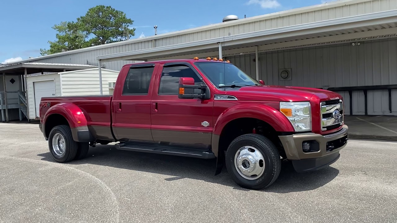 2015 FORD F350 KING RANCH 4x4 6.7L POWERSTROKE DIESEL FOR SALE - YouTube