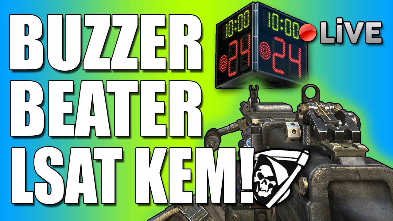 Clutch "LSAT" K.E.M. Strike!!! ★ COD: Ghosts Live (Call of Duty Ghost ...