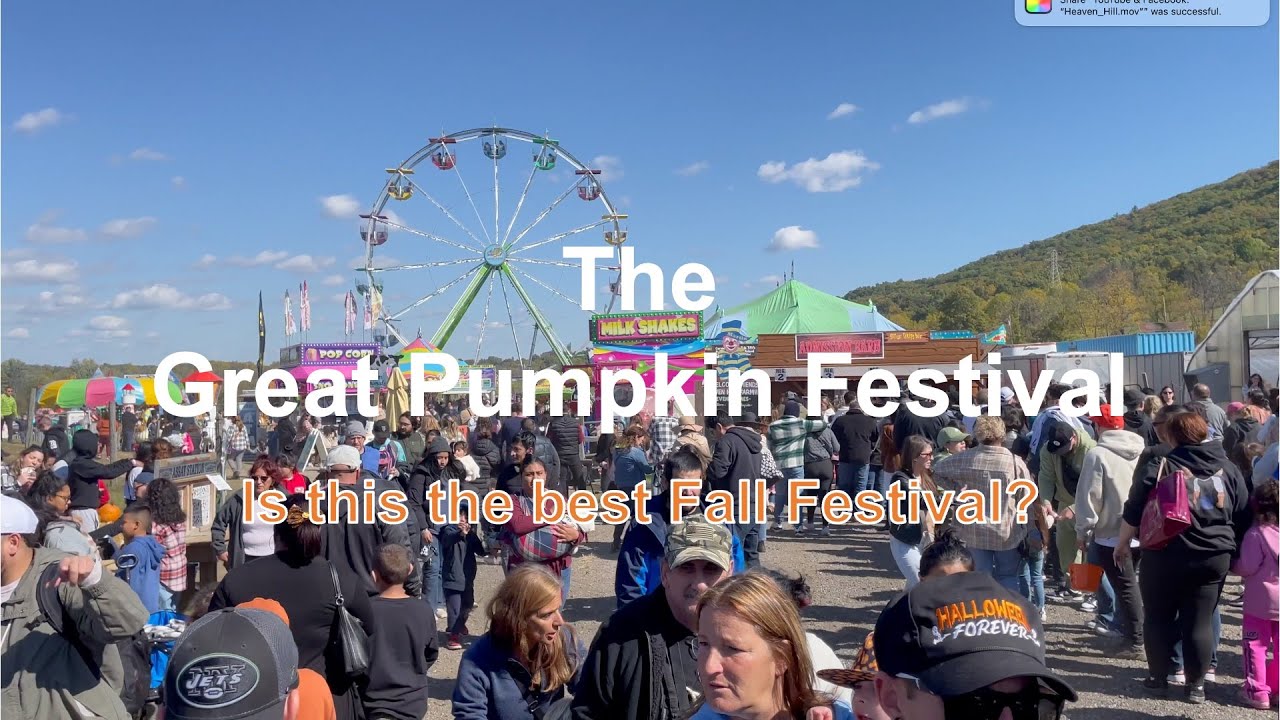 The Great Pumpkin Festival. Is this the best Fall Festival ever? - YouTube