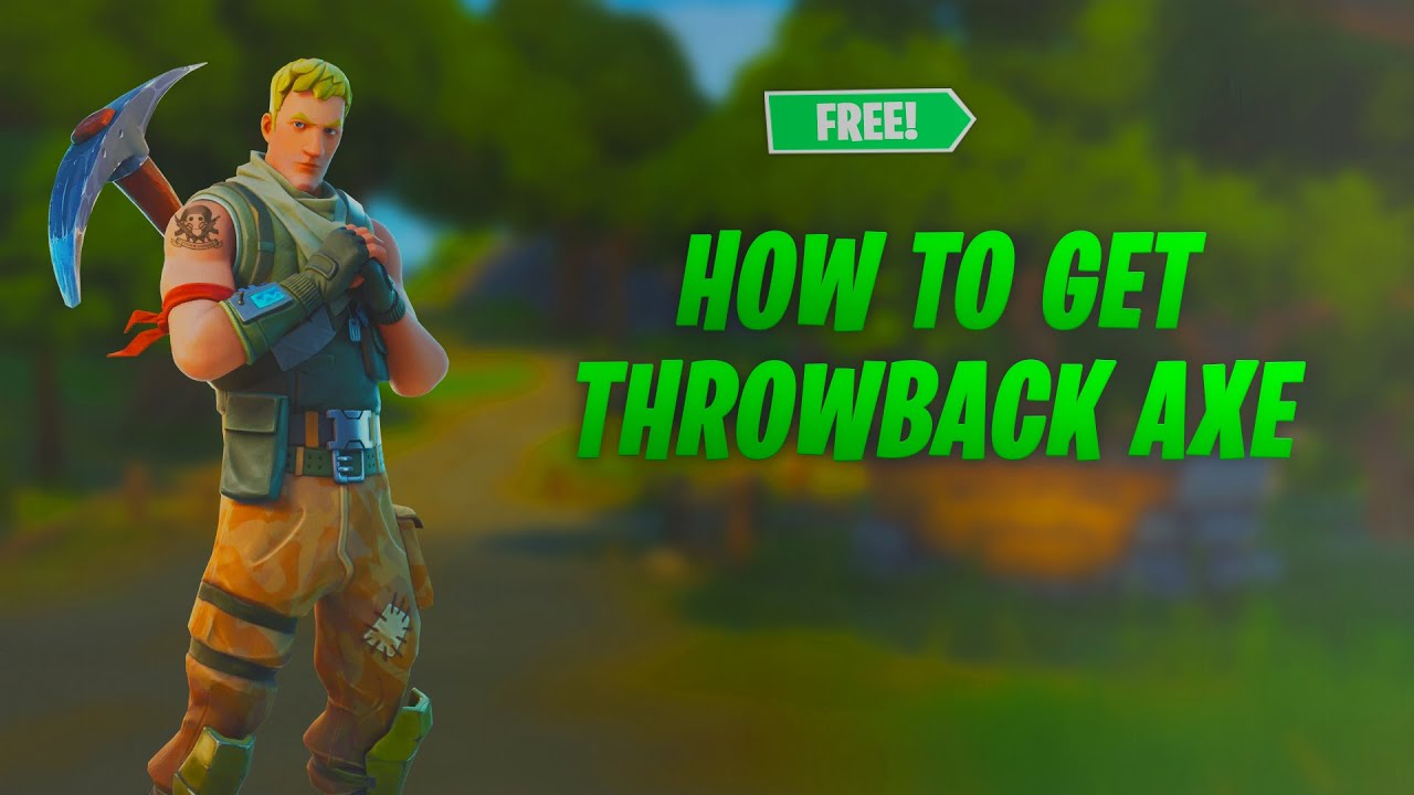 How to get The OG Default Pickaxe EARLY for FREE..! Fortnite Battle ...