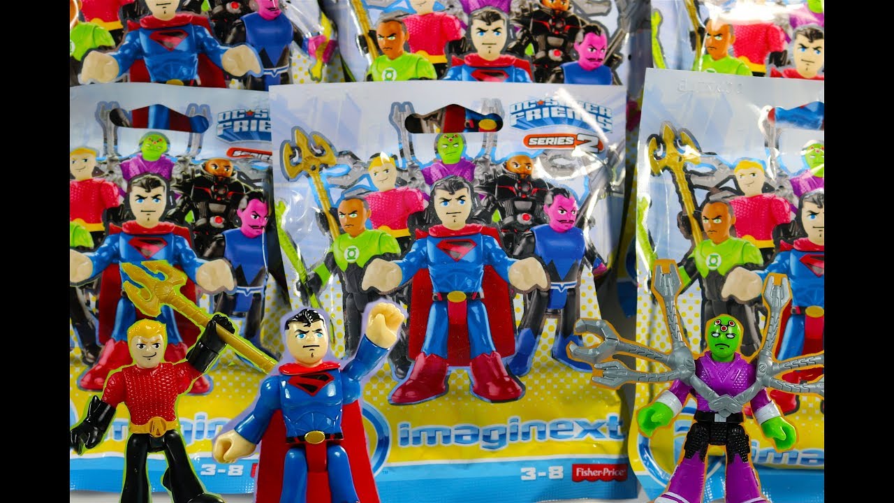 Imaginext DC Super Friends Series 2 *Opening a full set* - YouTube