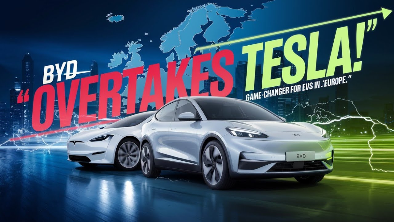 BYD Overtakes Tesla in Europe: A Game-Changer for EVs - YouTube
