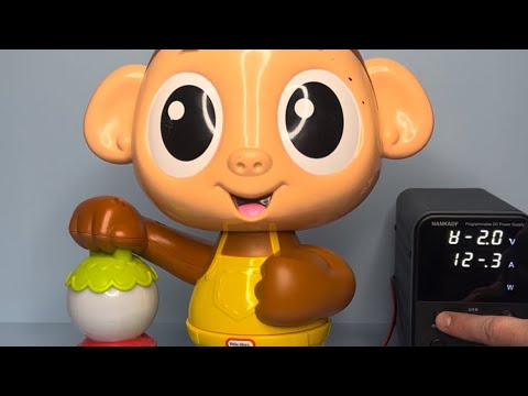 Toys Under High Voltage - Little Tikes Movin’ Lights Monkey - YouTube