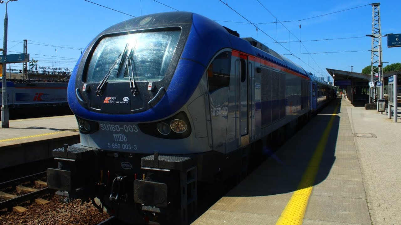 SU160-003 do stacji Lublin Główny - YouTube