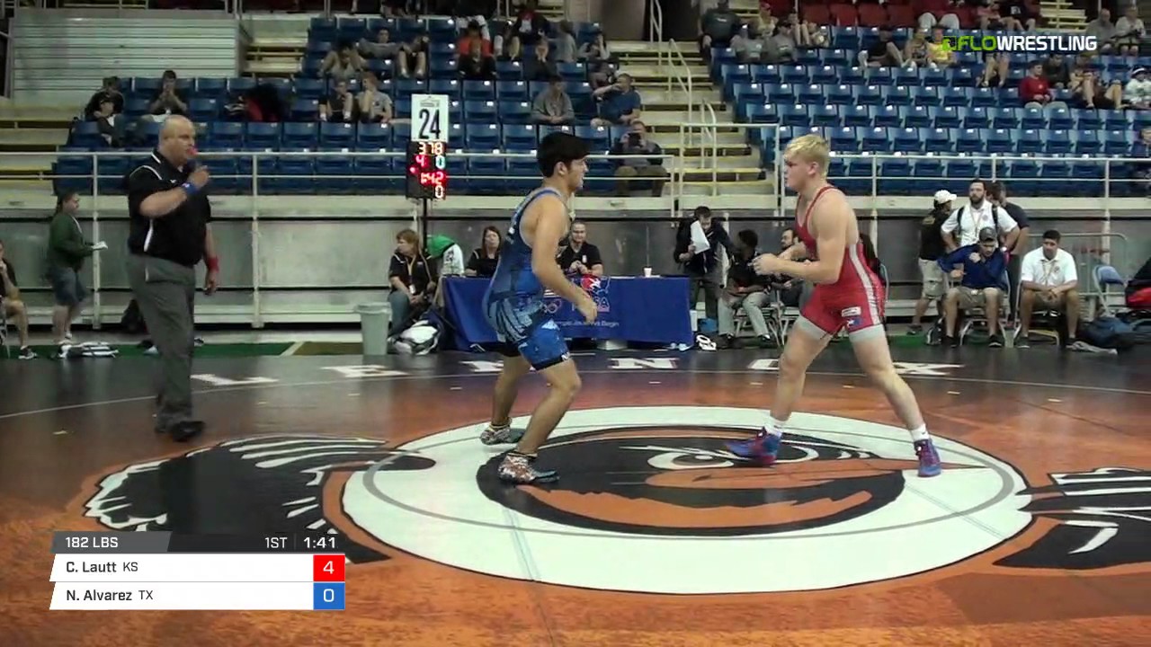 Cadet GR 182 Round of 64 - Cade Lautt (KS) vs. Nathan Alvarez (TX ...