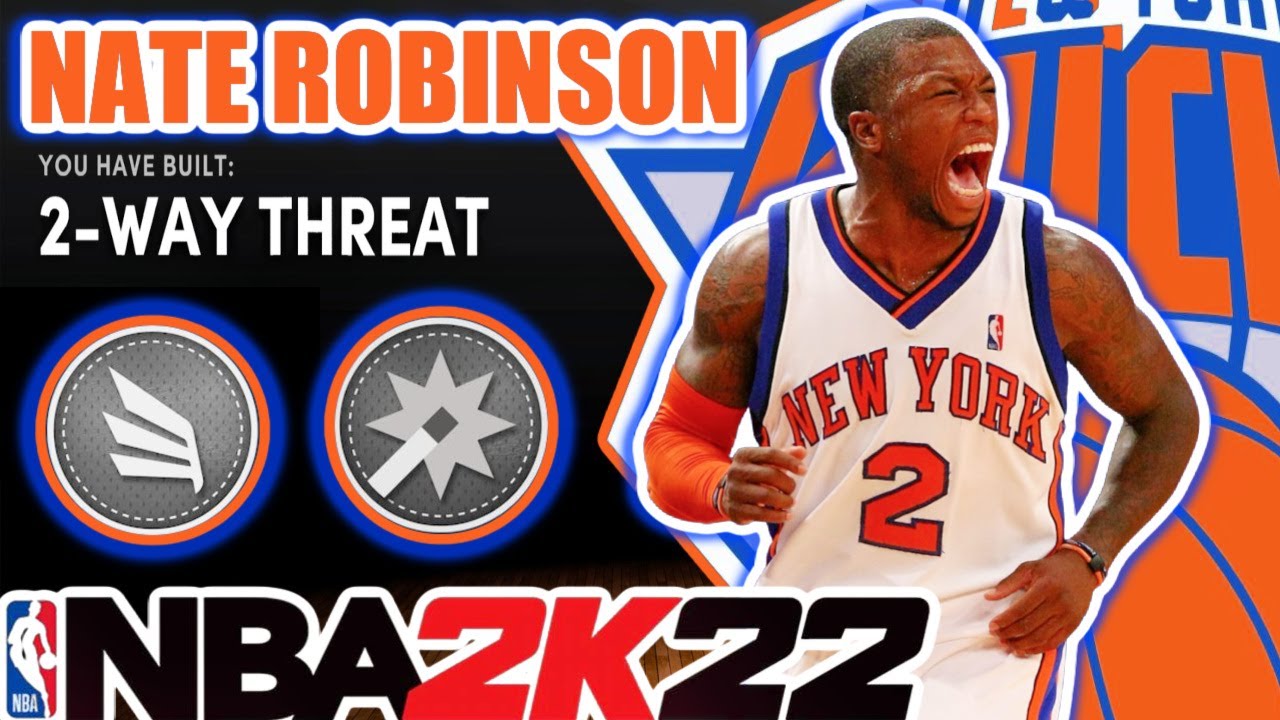 OVERPOWERED NATE ROBINSON BUILD ON NBA 2K22! BEST 5'9 BUILD with ...