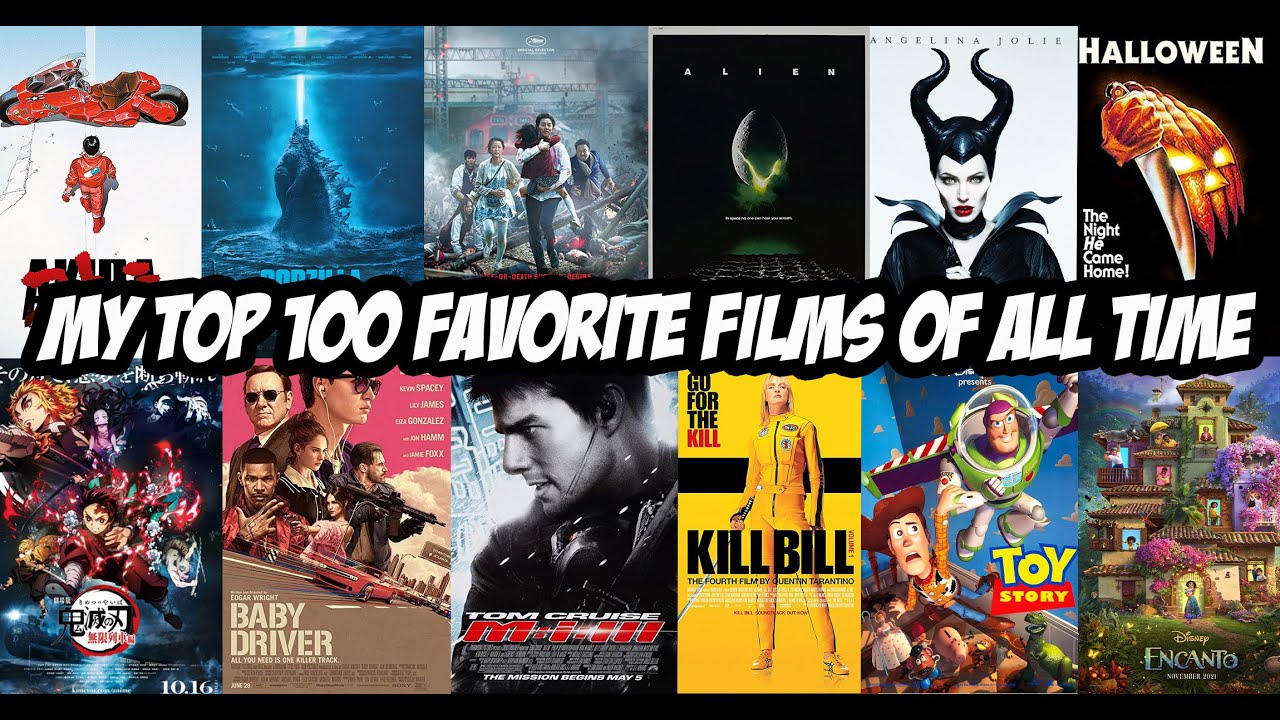 MY TOP 100 MOVIES OF ALL TIME! - YouTube