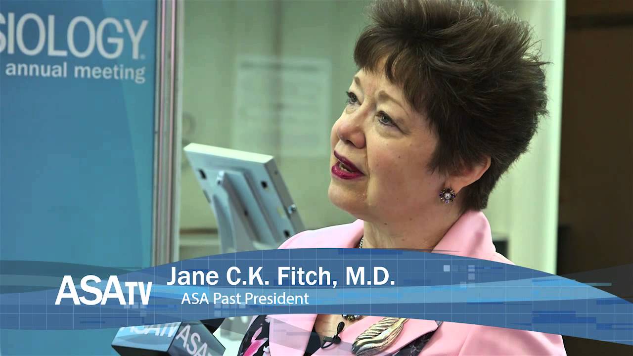 ASA TV Interview with Dr. Jane Fitch - YouTube