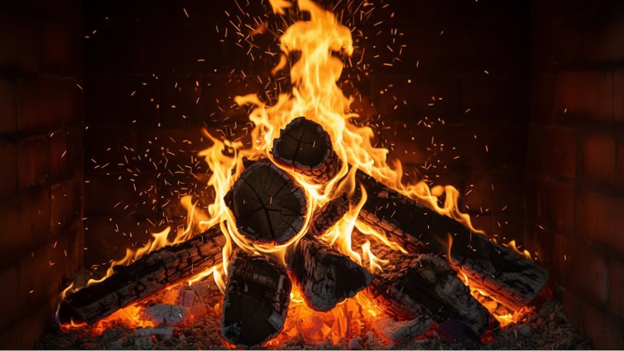 🔥The Most Realistic Fireplace Video Ever! 4K ULTRA HD #4 - YouTube