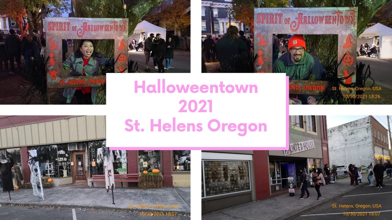Halloweentown 2021 St. Helens Oregon - YouTube
