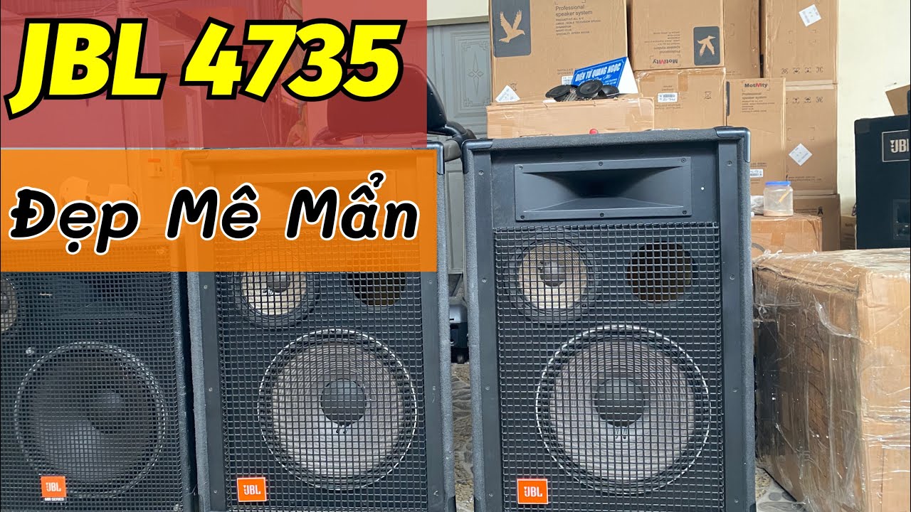 AI SẼ MAY MẮN BÊ EM NÓ VỀ???? Quá Đẹp Cho JBL 4735_ Không Đẹp Hơn Được ...