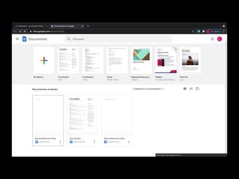 ¿Cómo utilizar google docs y word en google? - YouTube