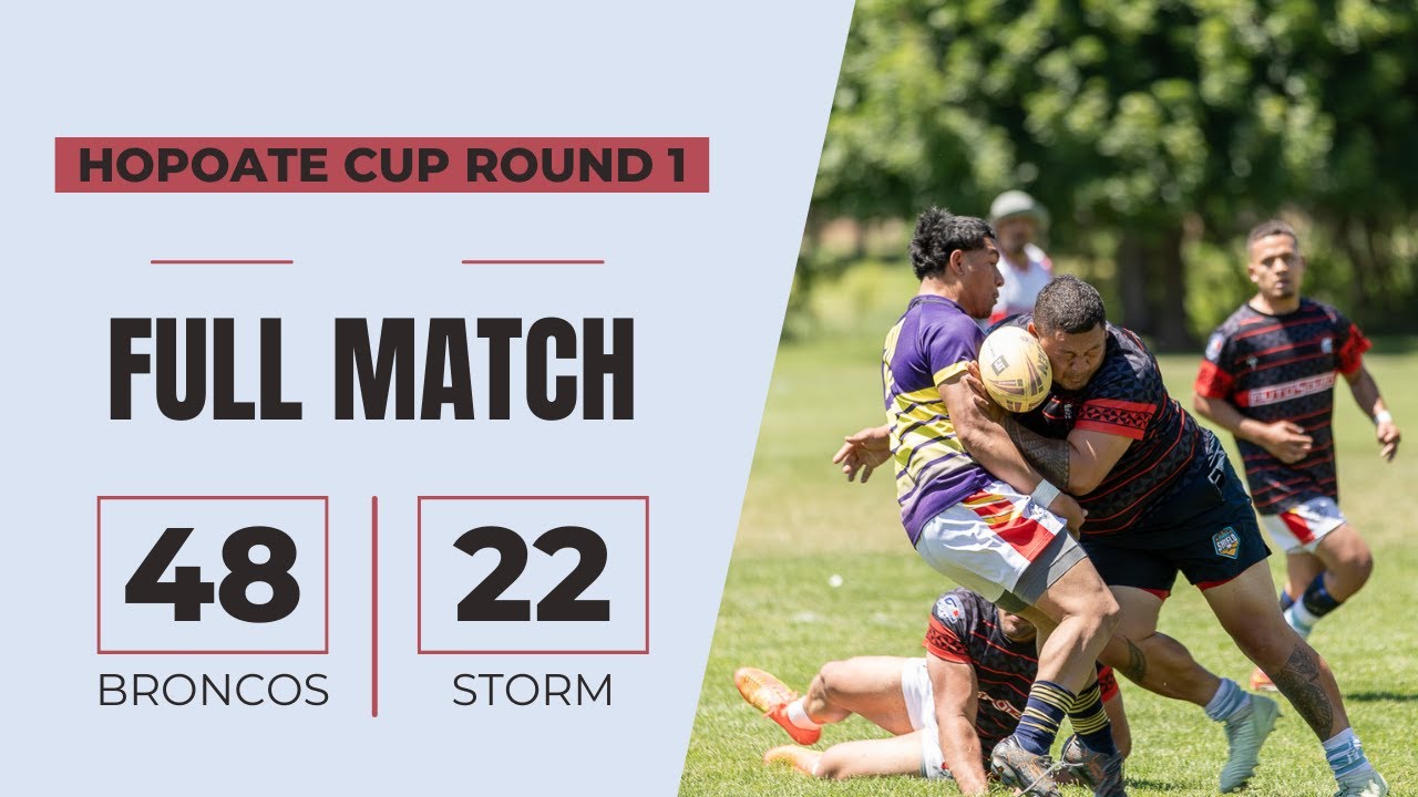 Storm vs Broncos | Round 1 Hopoate Cup 2023 | URLA - YouTube