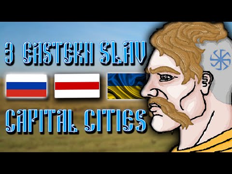Eastern Slav Countries and Their Majestic Capitals