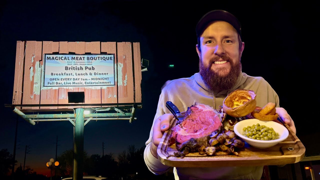 The Prime Rib Special at Magical Meat Boutique - YouTube