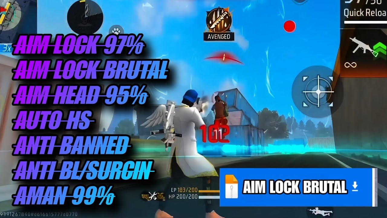 NEW UPDATE AIMLOCK FF BRUTAL HEADSHOT | AIMLOCK AUTO HEADSHOT - COCOK ...