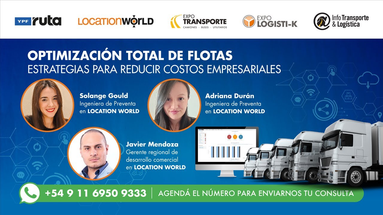 Webinar YPF - OPTIMIZACIÓN TOTAL DE FLOTAS - YouTube