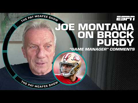 49ers legend Joe Montana quashes the theory of Brock Purdy doing well ...