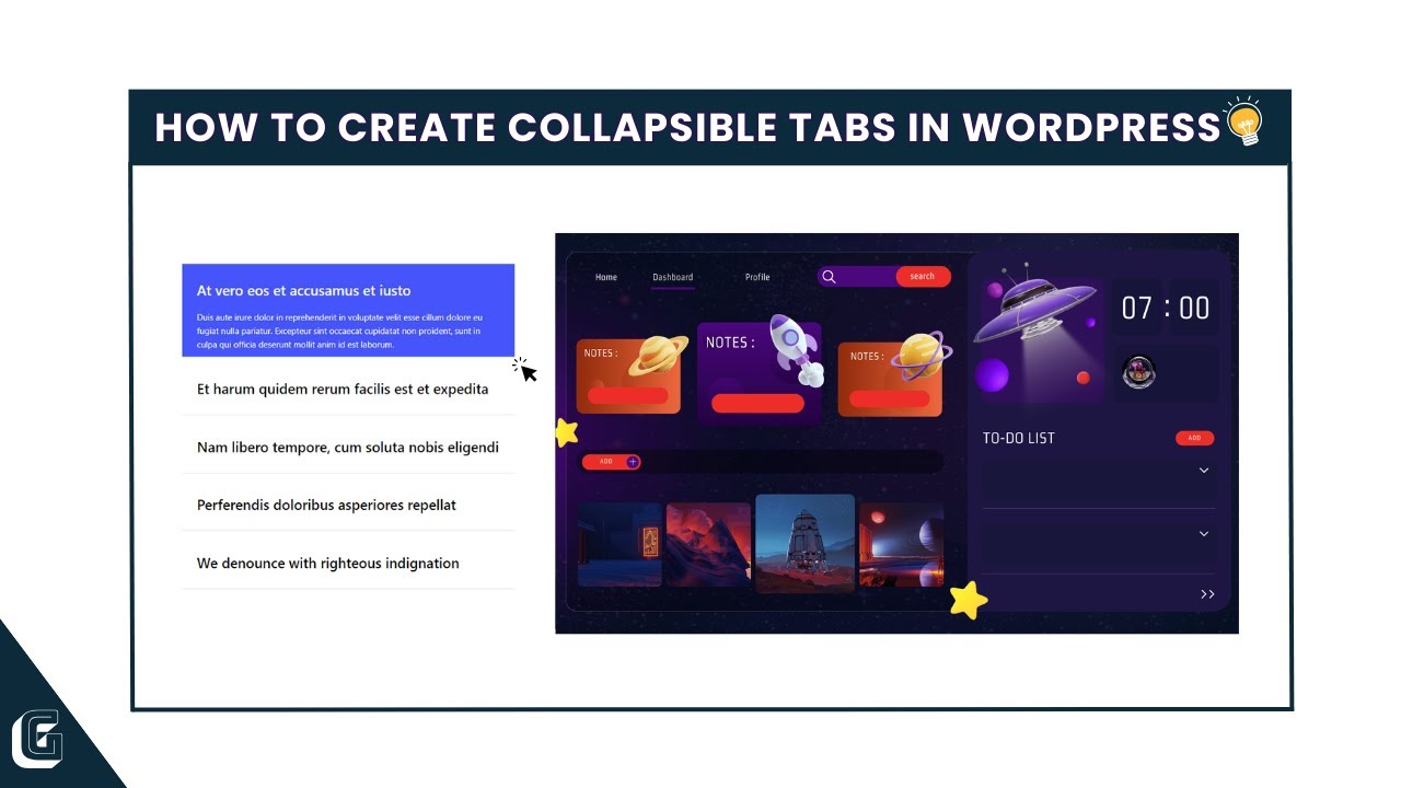How To Create Collapsible Tabs In WordPress Step by Step Tutorial How To Create Collapsible Tabs In WordPress Step by Step Tutorial