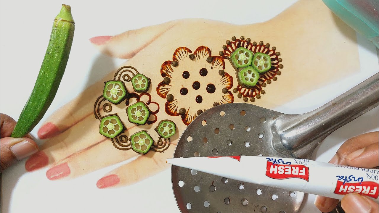 Easy Trick ! Very Easy Simple Bharva Beautiful Henna Design For ...