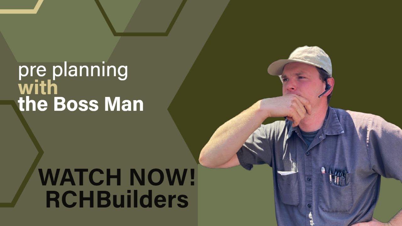 Pre-Planning With the Boss Man - YouTube