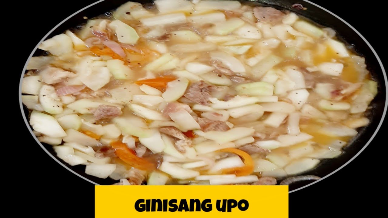 GINISANG UPO || EASY RECIPE - YouTube