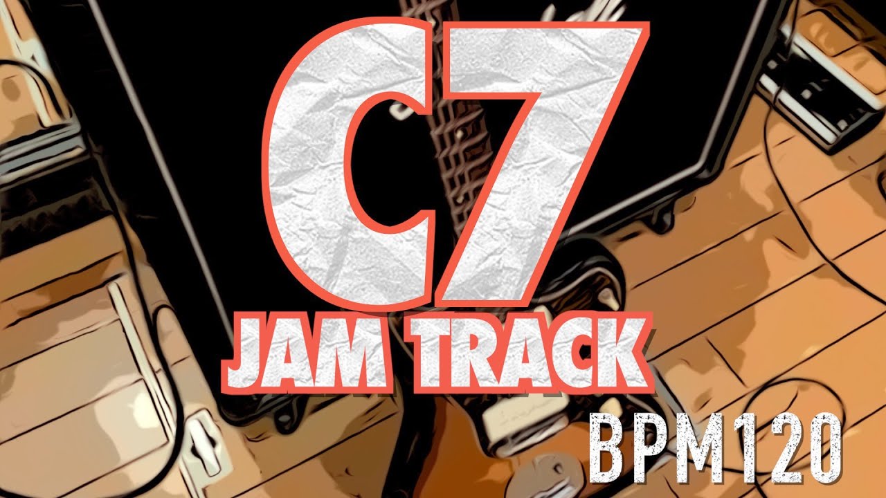 C7 JAM BACKING TRACK (Funk Rock Style) - C Mixolydian - YouTube