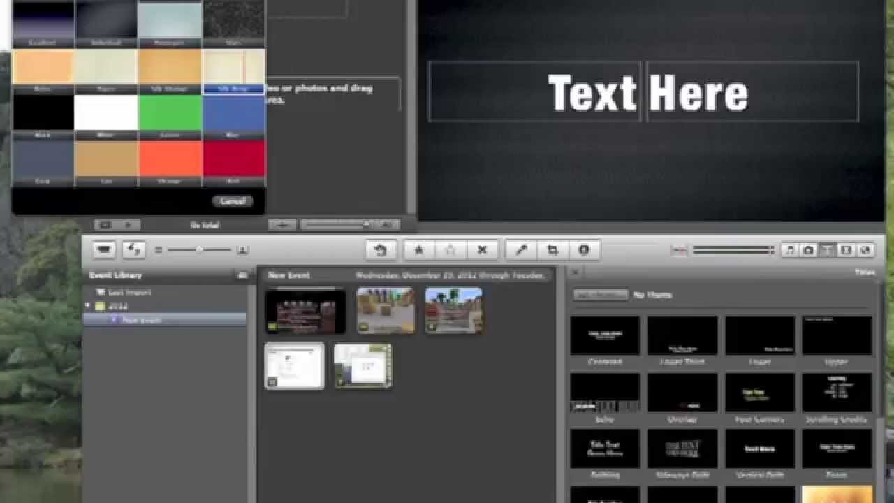 How to make animations with imovie - YouTube