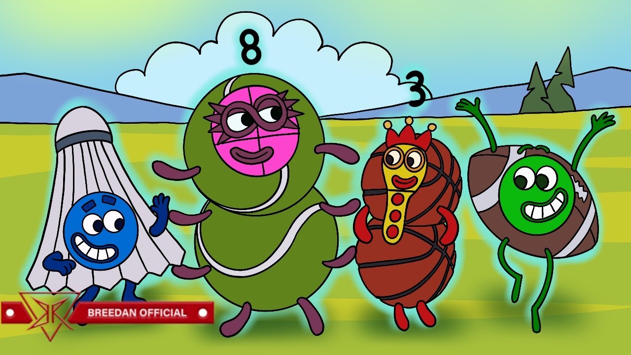 Numberblocks and Colourblocks Cosplay Ball Sport Fanmade Change ...