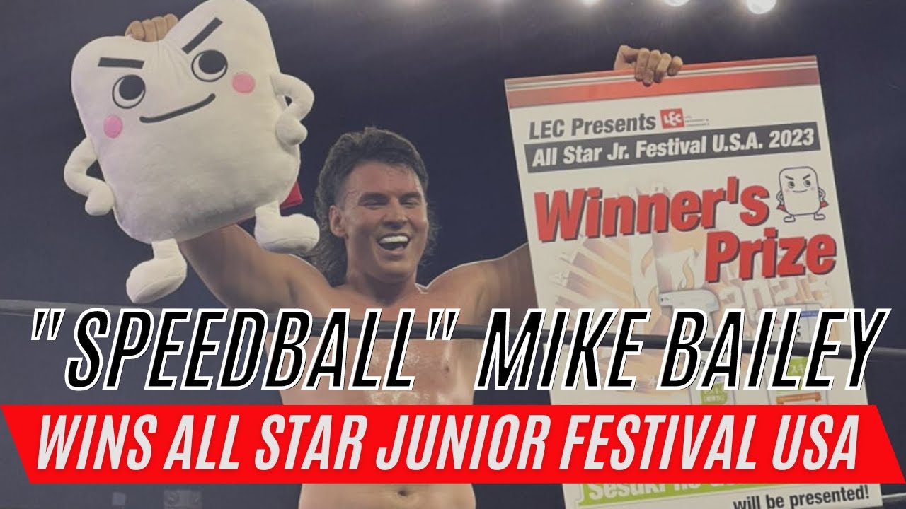 "Speedball" Mike Bailey wins the All Star Junior Festival USA 2023 ...