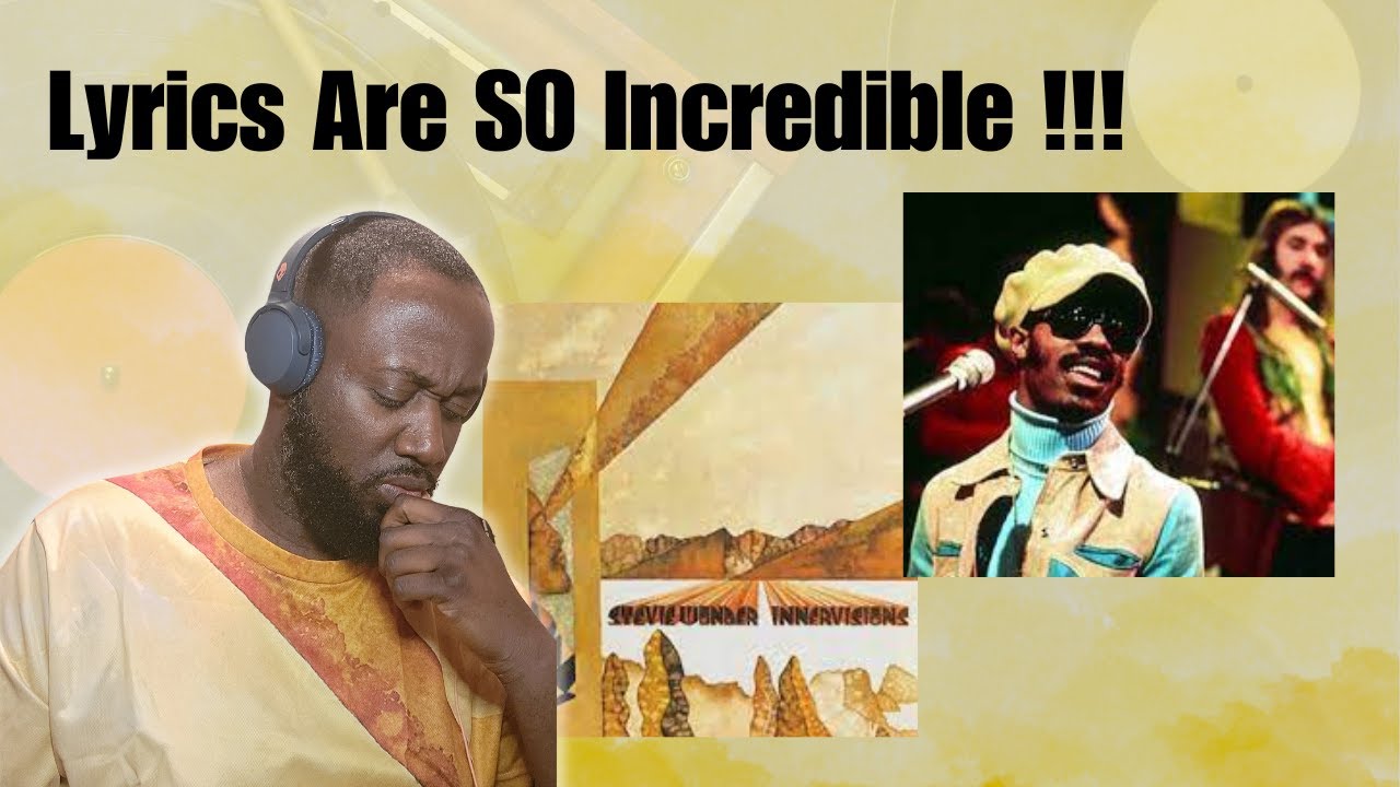 Stevie Wonder- Visions | Reaction...Lyrics Are SOOO Incredible!! - YouTube