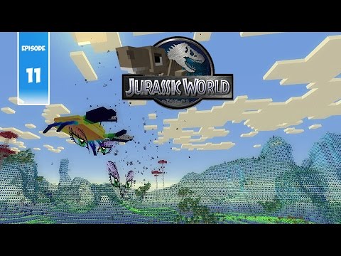 JURASSIC WORLD : CRYSTAL DIMENSION ! | Ep.11 - Minecraft Moddé - YouTube