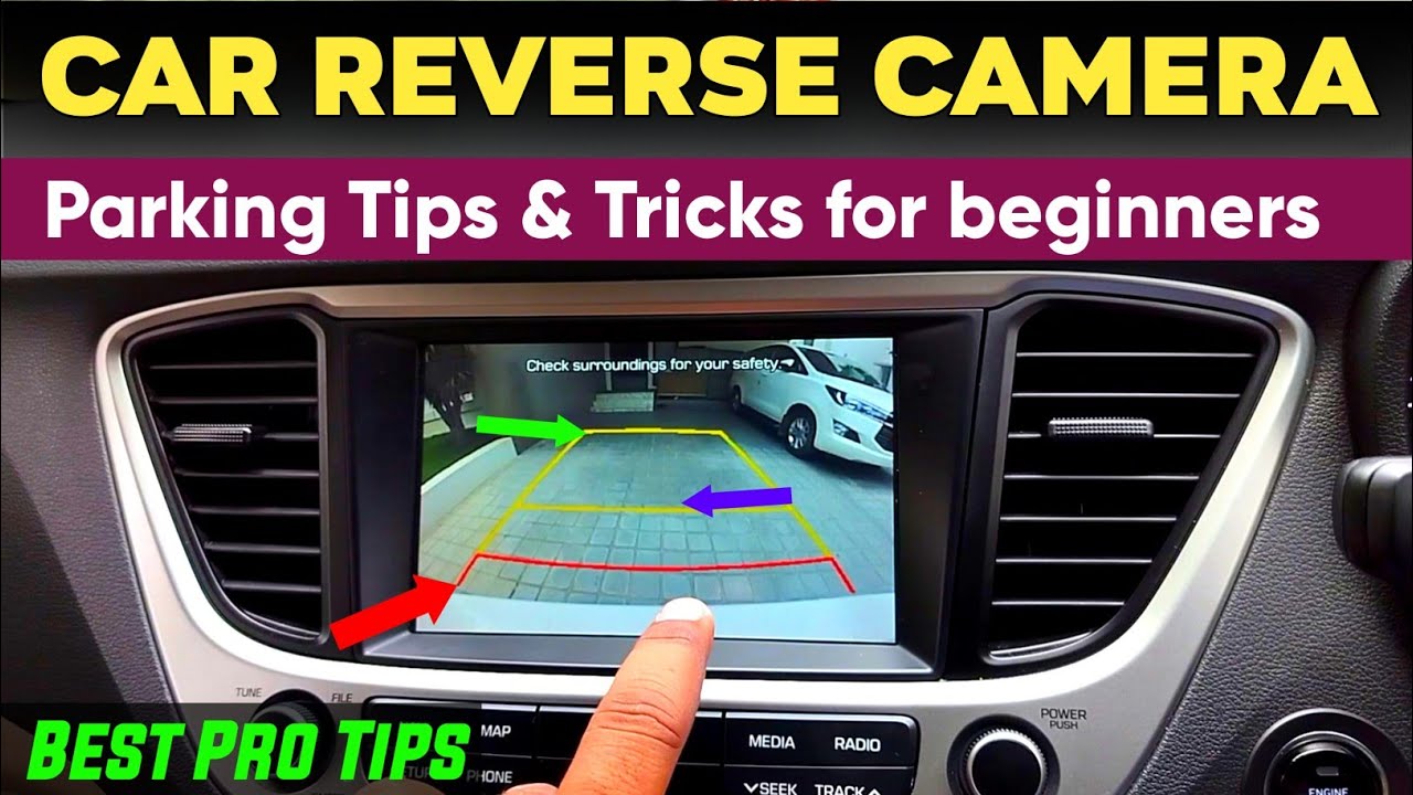 Car Reverse Camera | Car reverse Parking Technique in Telugu | How To ...