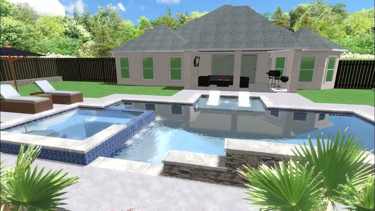 Pool Design by JS POOL & PATIO REMODELING - YouTube