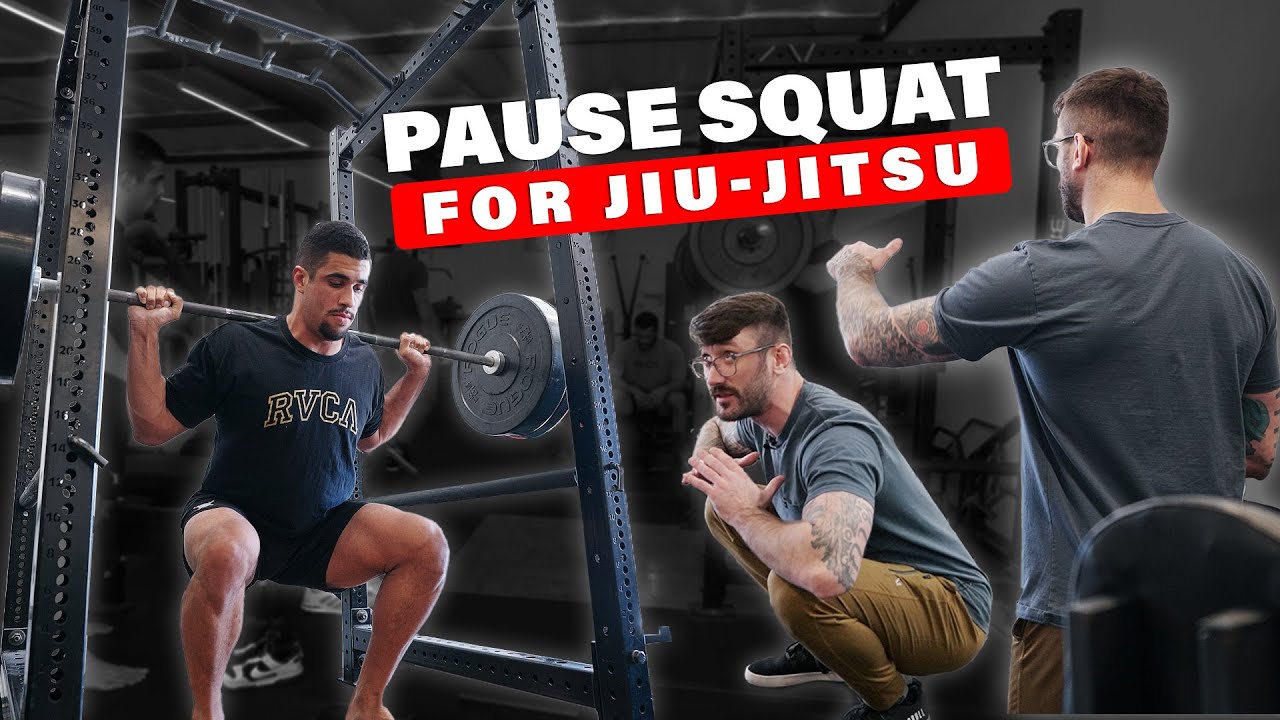 Pause Back Squats for Jiu Jitsu - YouTube