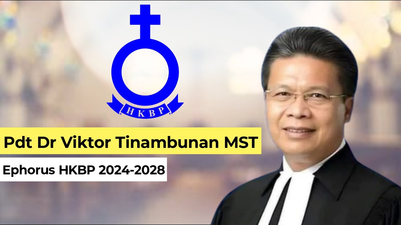 Sosok Pdt Dr Viktor Tinambunan Terpilih jadi Ephorus HKBP 2024-2028 - YouTube