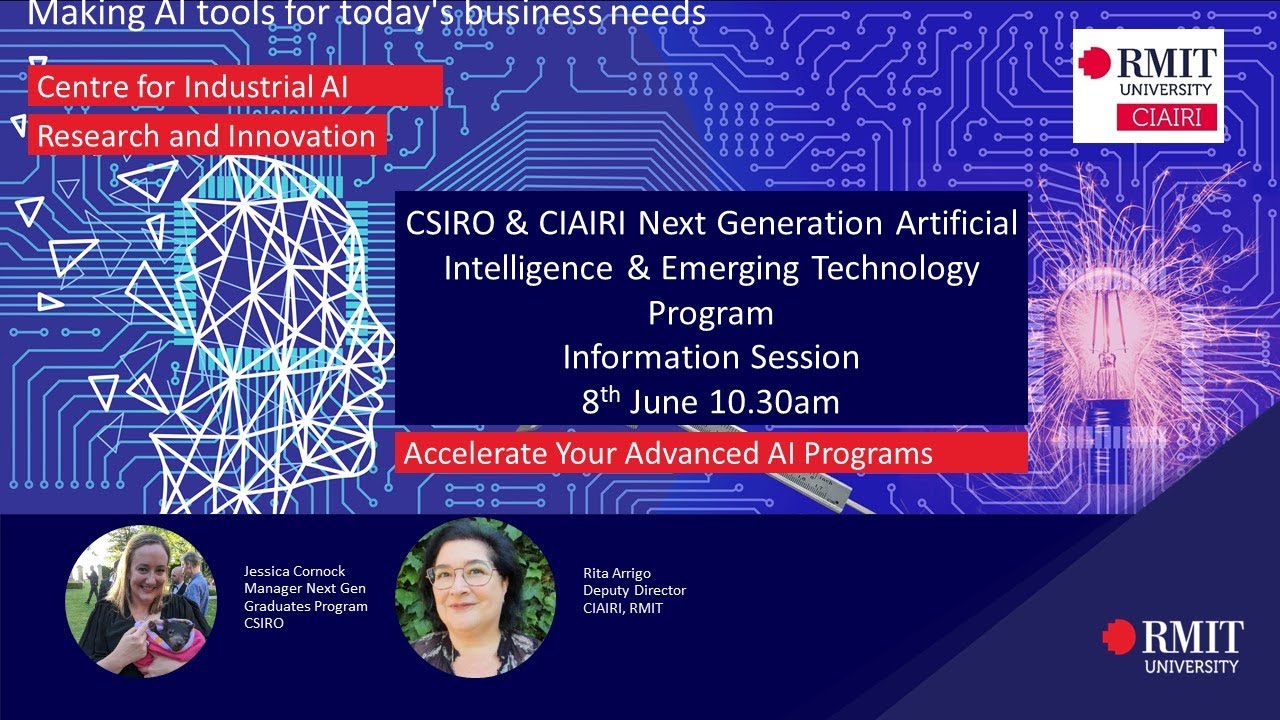 CSIRO & CIAIRI Next Gen Artificial Intelligence & Emerging Technology ...