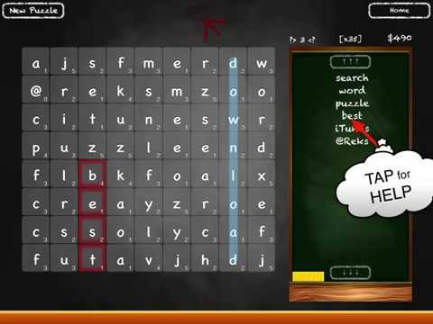Search Words Puzzle iOS App