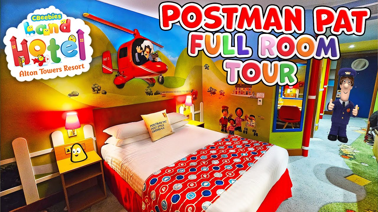 Postman Pat Room Tour | CBeebies Land Hotel | Alton Towers (Nov 2024 ...