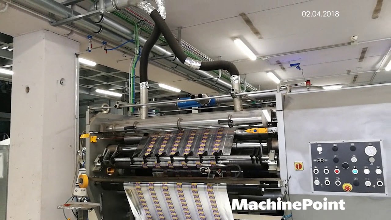 COMEXI Proslit Compack 2 Used Double-Shaft Film Slitter-Rewinders ...