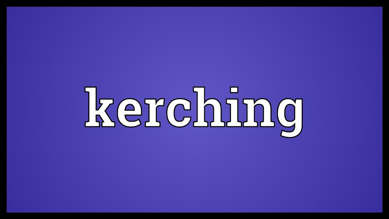 Kerching Meaning - YouTube